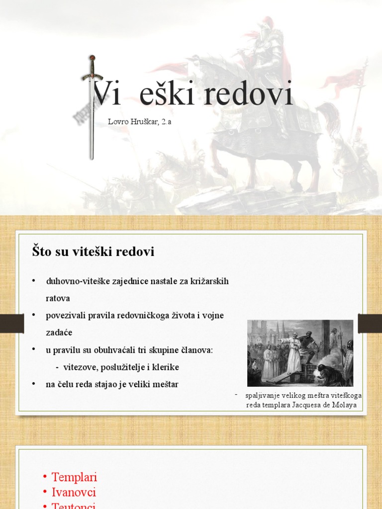 Viteški Redovi | PDF
