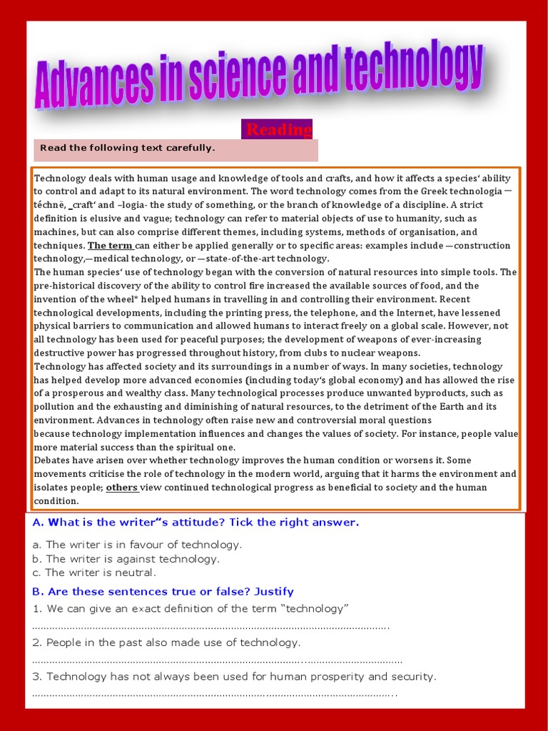 Reading Technology | PDF