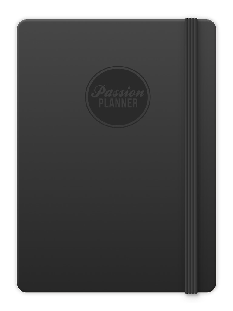 Sample Elite Black Weekly Undated Sunday | PDF | Time Management ...