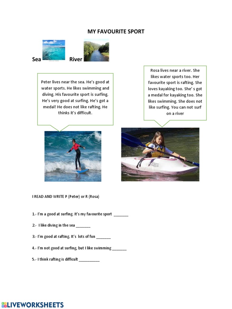 My Favourite Sport | PDF