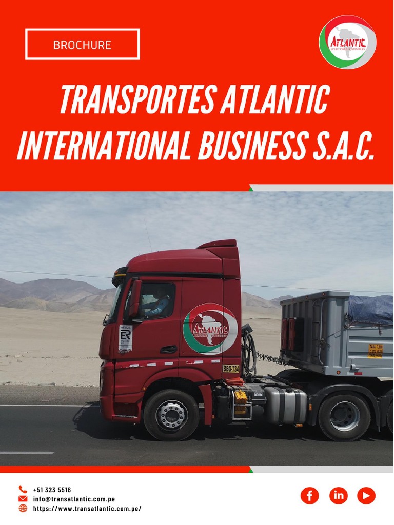 Brochure Atlantic 2022 | PDF | Logística | Transporte
