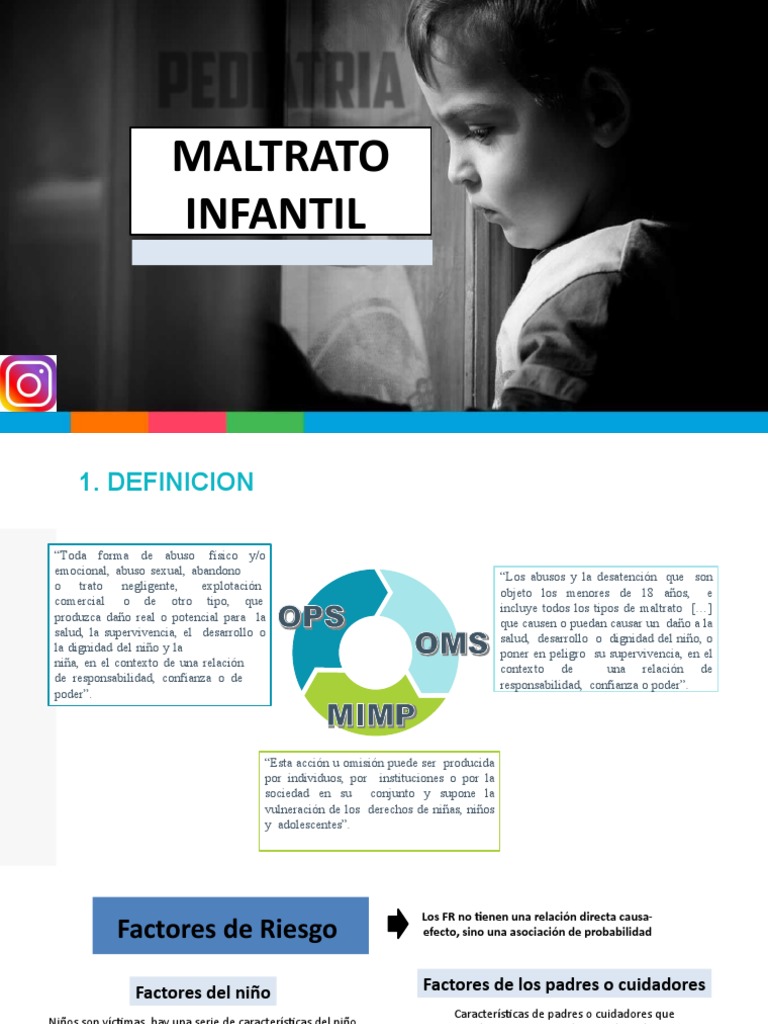 Maltrato Infantil | PDF | Abuso infantil | Violencia doméstica
