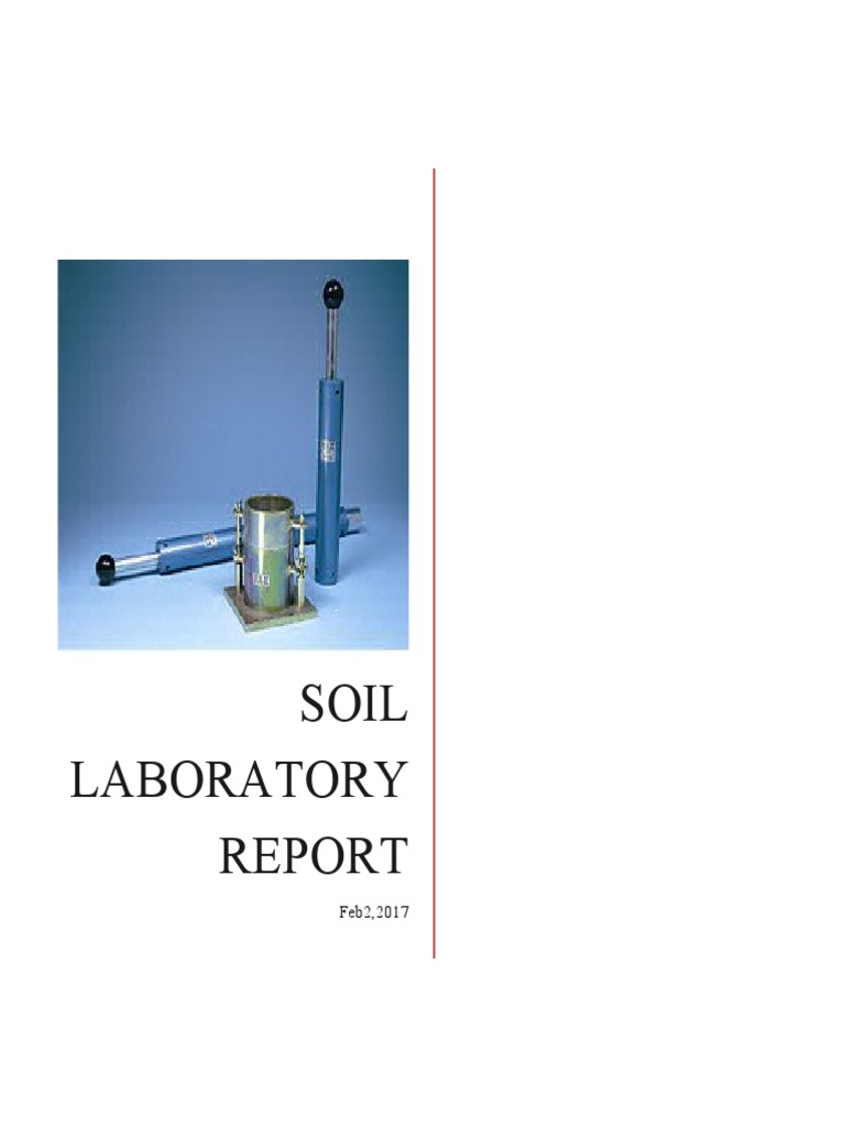 SOIL Laboratory REPORT | PDF | Applied And Interdisciplinary Physics ...