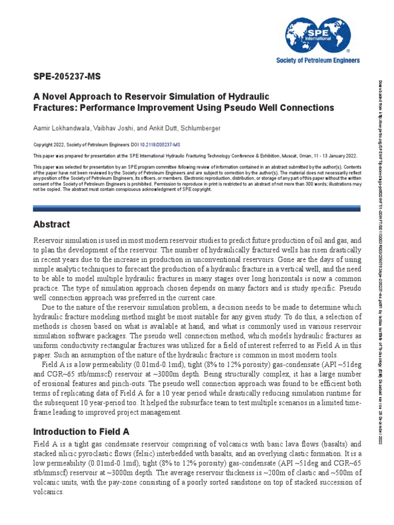 A Novel Approach To Reservoir Simulation Of Hydraulic Fractures Performance Improvement Using