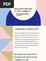 The Origin Migration and Settlement of The Tainos and Kalinagos | PDF