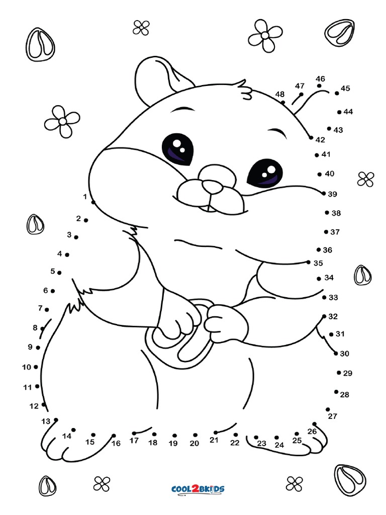 Animal Dot To Dot Worksheets | PDF