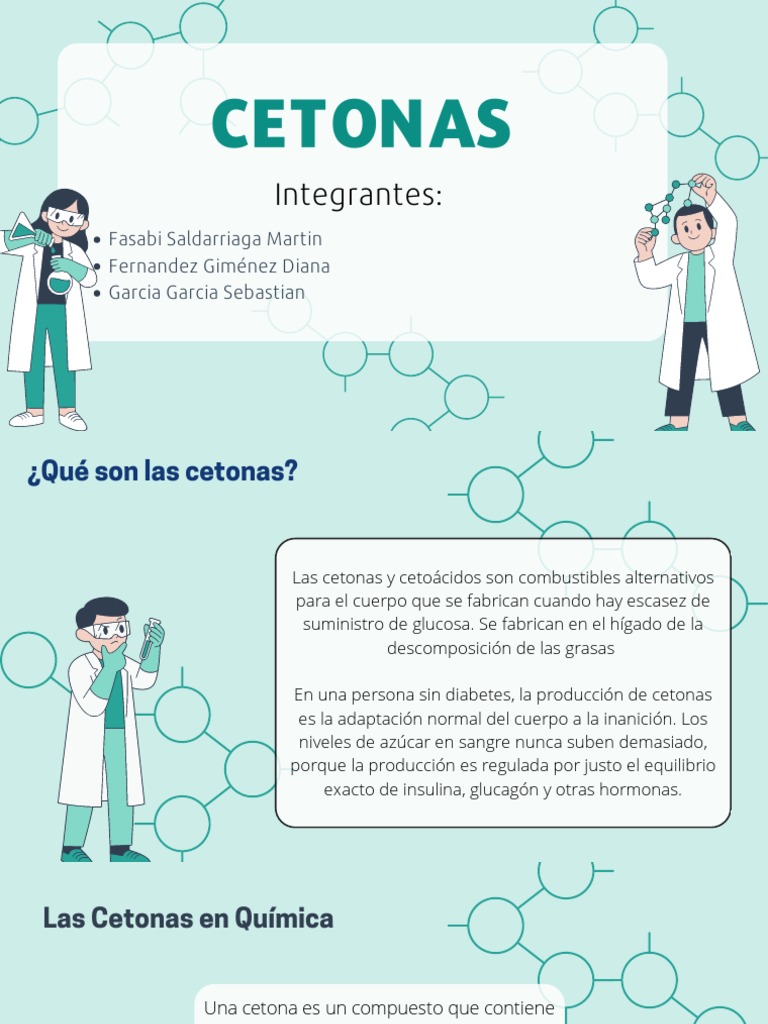 Las Cetonas | PDF | Cetona | Sustancias químicas