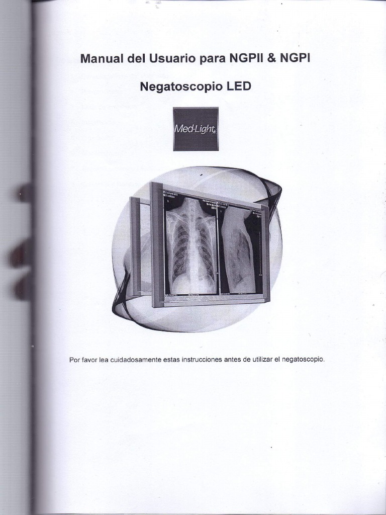Negatoscopio NGPI-I - NGPI-II-Manual | PDF