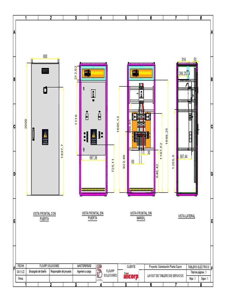 Layout Tablero de Servicios | PDF