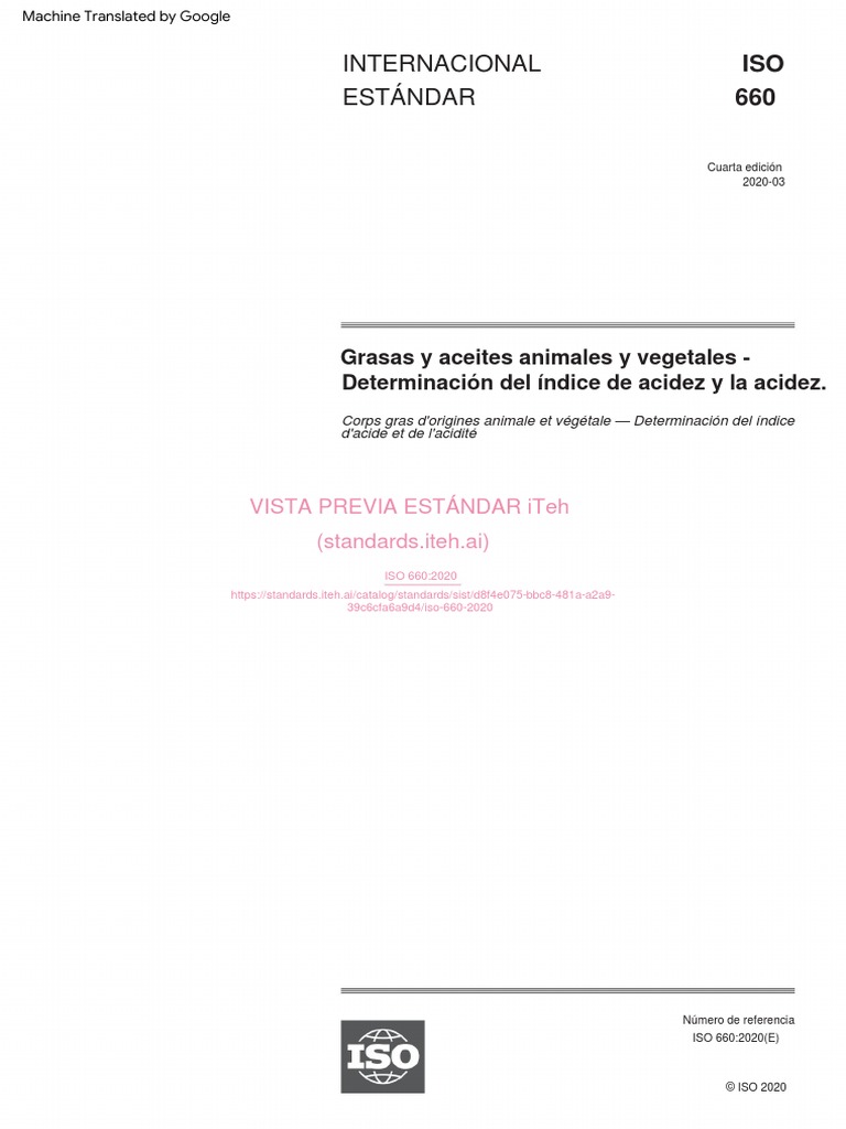 Iso 660 2020 - Español | PDF