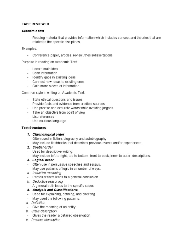 Eapp Reviewer | PDF | Fallacy | Idea Eapp Reviewer | PDF | Fallacy | Idea