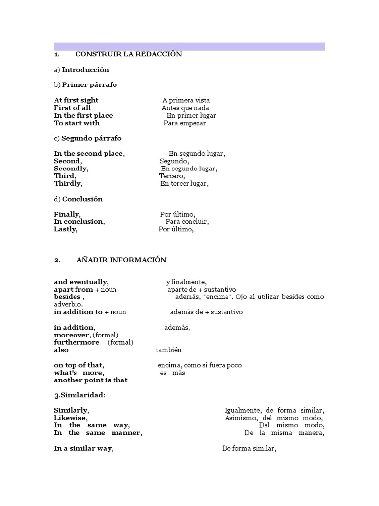 Linkers and Connectors | PDF
