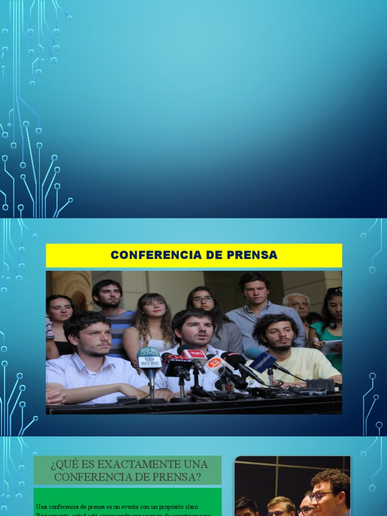 Conferencia de Prensa | PDF