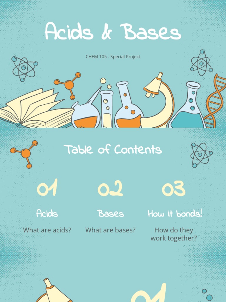 Chemistry 105 - Acid and Bases Powerpoint | PDF