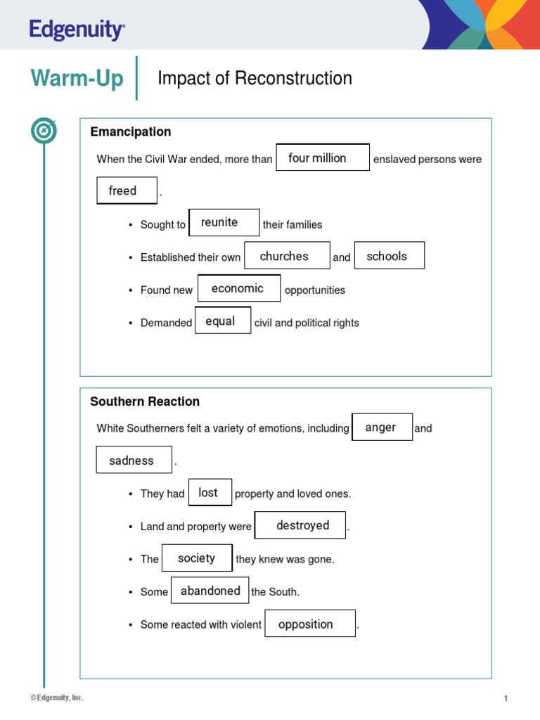 3313 05 09 ImpactReconstruction GN SE | PDF | Reconstruction Era ...