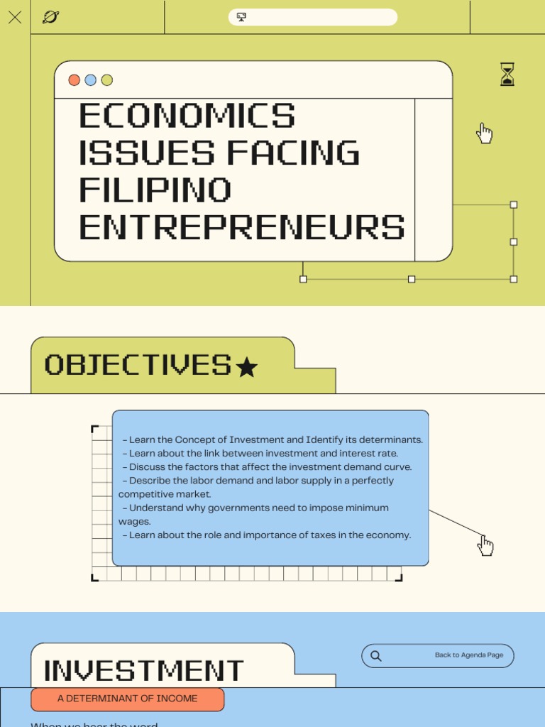 Economic Issues That Filipino Entrepreneurs Faces | PDF | Taxes ...