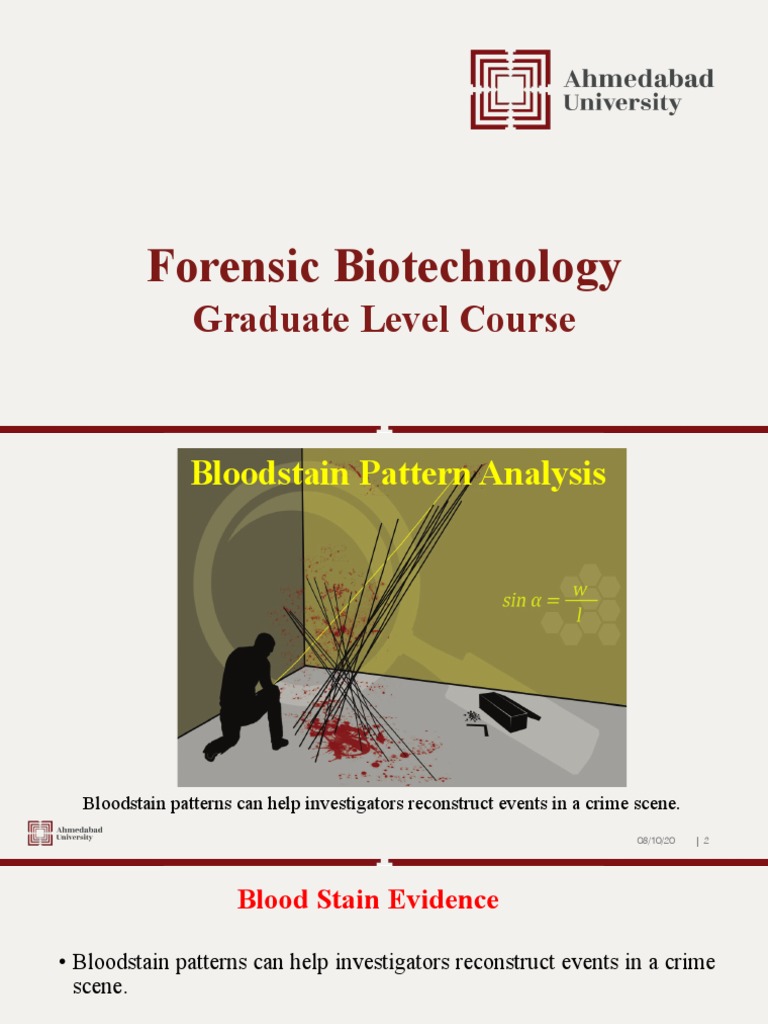 Blood Pattern Analysis | Download Free PDF | Drop (Liquid) | Blood