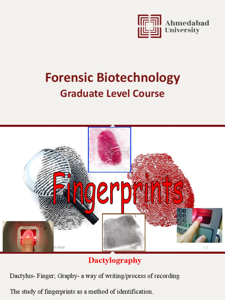 Fingerprint 1 | PDF | Fingerprint | Biometrics