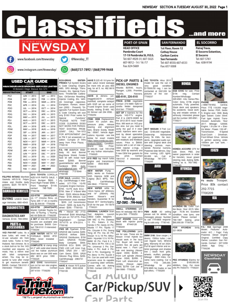 Daily Classifieds | PDF
