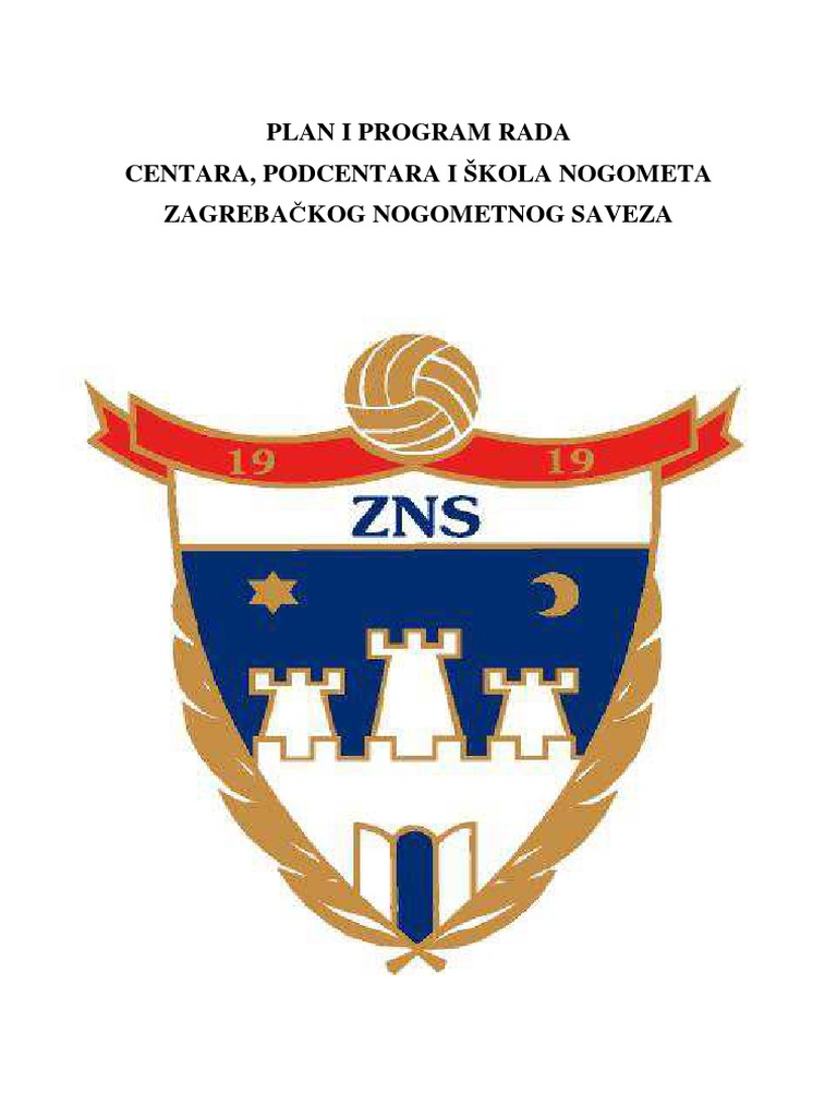 Ogledni Primjer Plan I Program Rada C PC I SN Znsa | PDF