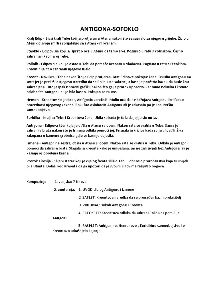 ANTIGONA | PDF