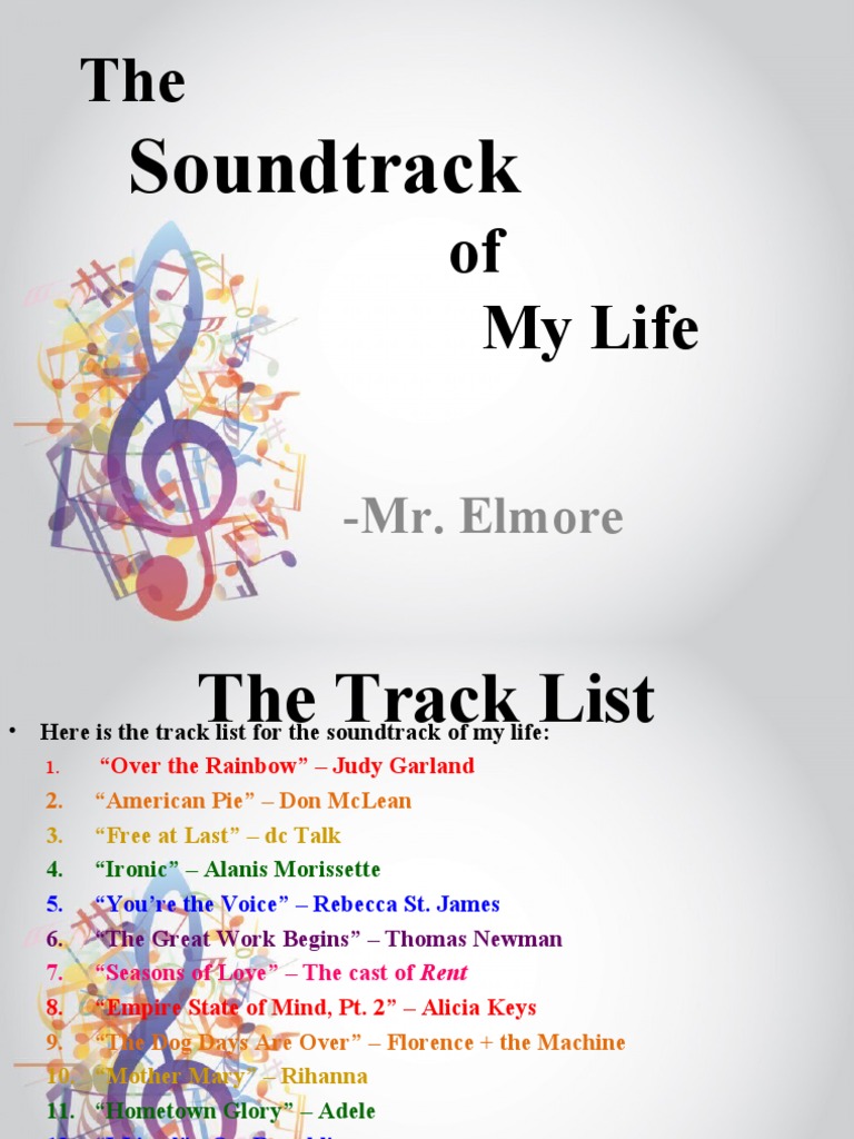 The Soundtrack of My Life | PDF