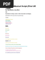 Mamma Mia Script | PDF