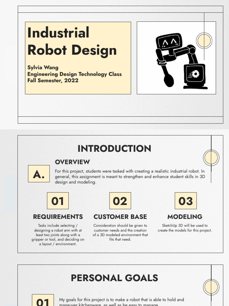 Sketchup Industrial Robot Design Project 1 | PDF | Robot | Robotics