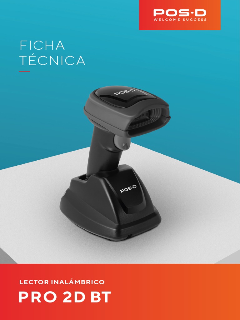 Lector Inalámbrico PRO 2D BT: Especificaciones | PDF | USB | Bluetooth