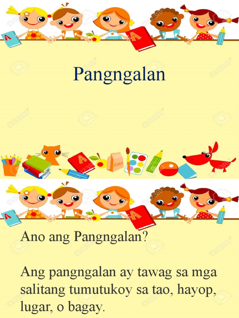 Pangngalan 1 | PDF