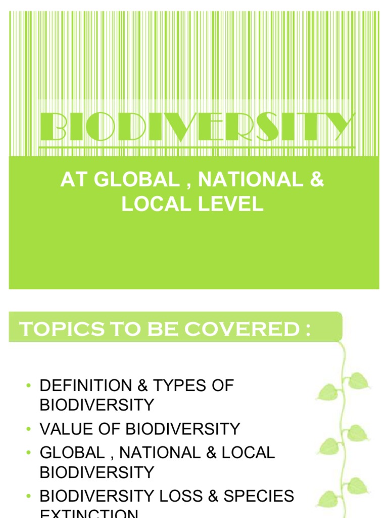Biodiversity Pdf Extinction Biodiversity