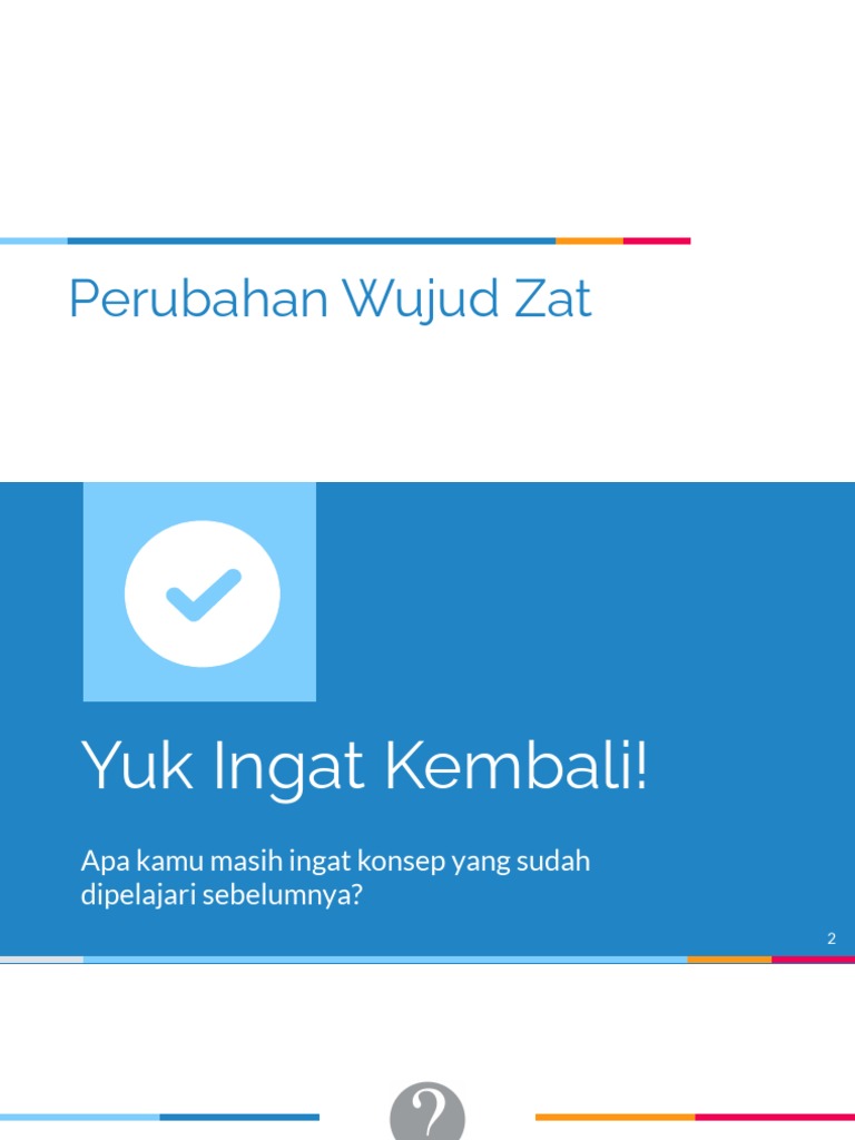Perubahan Wujud Zat | PDF