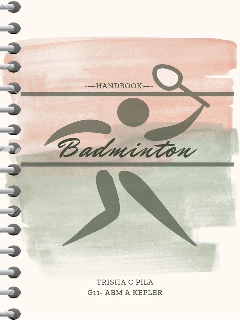Badminton: - HANDBOOK | PDF