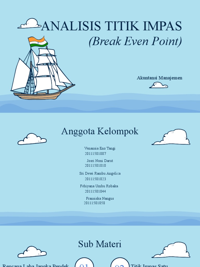 Presentasi Kelompok 4 Akmen - Titik Impas | PDF