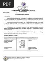 Dupax Del Norte NHS RDNEB and HGP Report For The Month of January 2023 ...