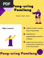 Panghalip Na Panao-Chart | PDF