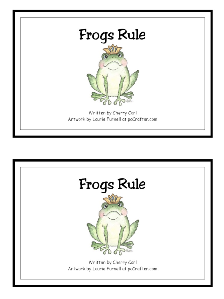 Frogs Rule | PDF