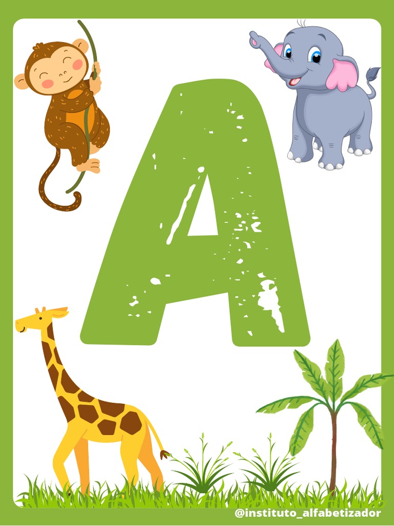 Abecedario Safari para Imprimir Gratis | PDF | Ciencias sociales