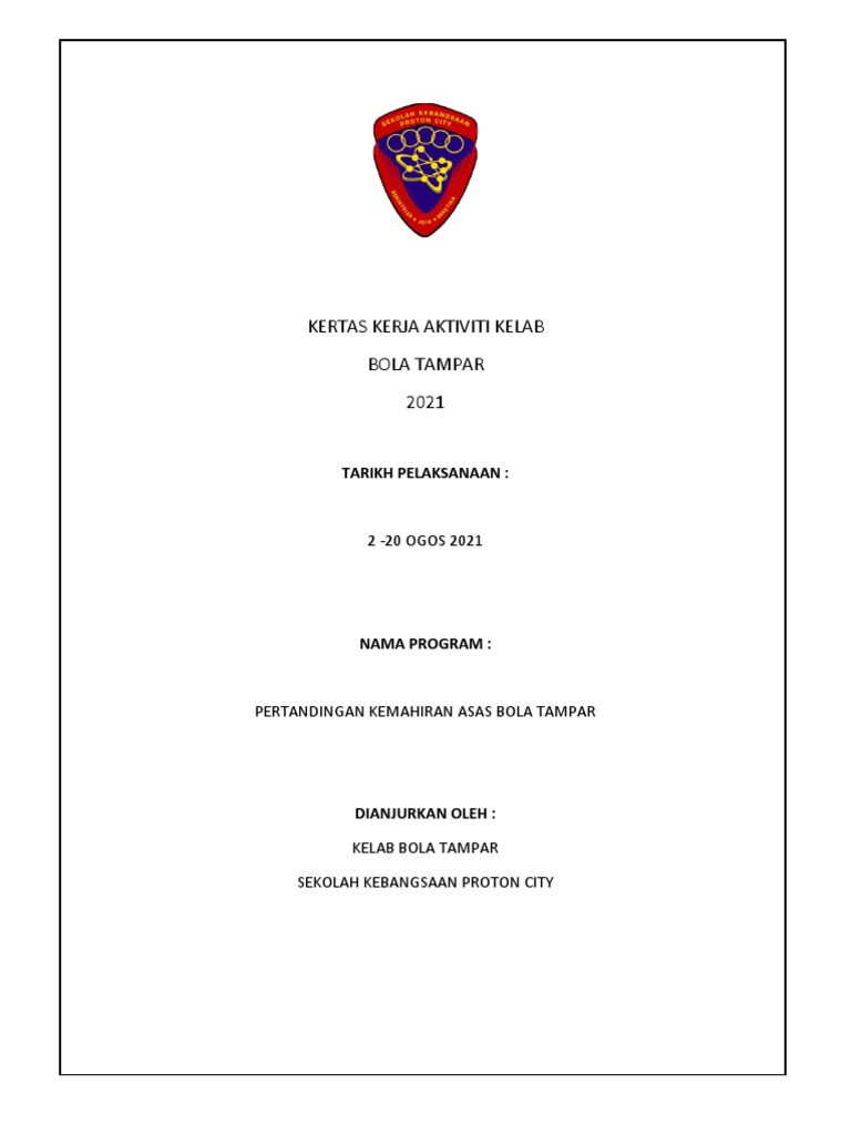 Kertas Keja Bola Tmpar | PDF