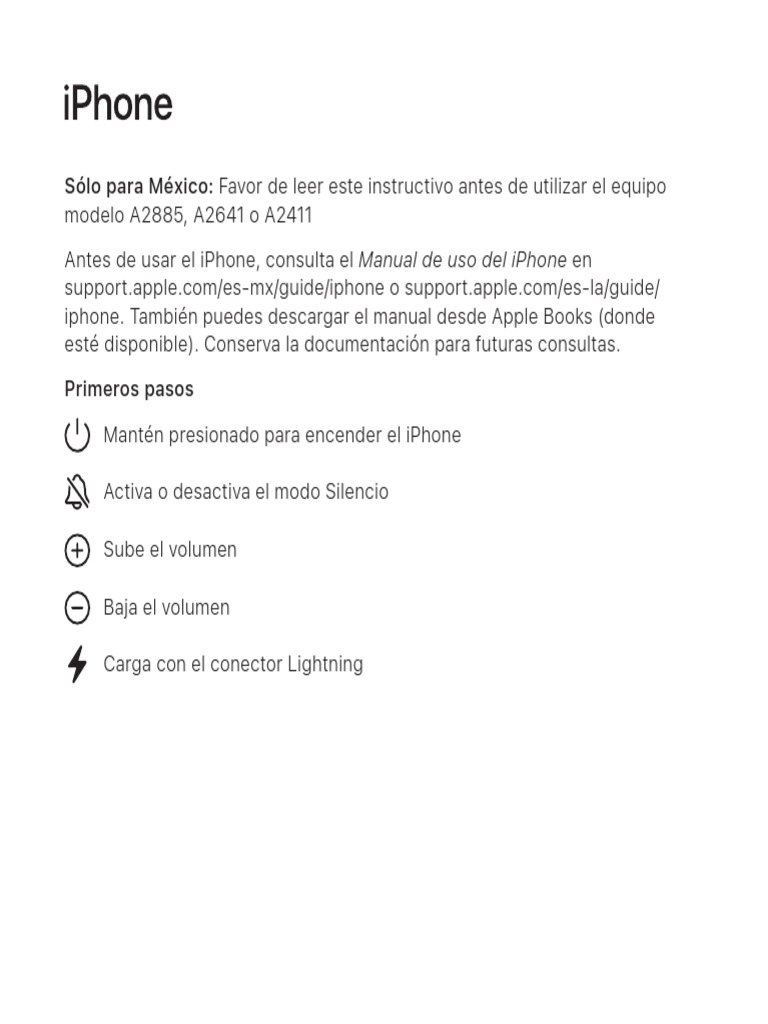 Iphone 14 Plus E03405322 Info | PDF