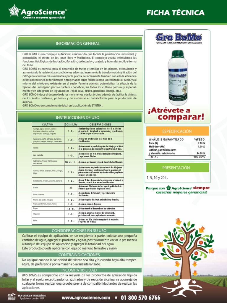 As FT Grobomo | PDF | Alfalfa | Nitrógeno