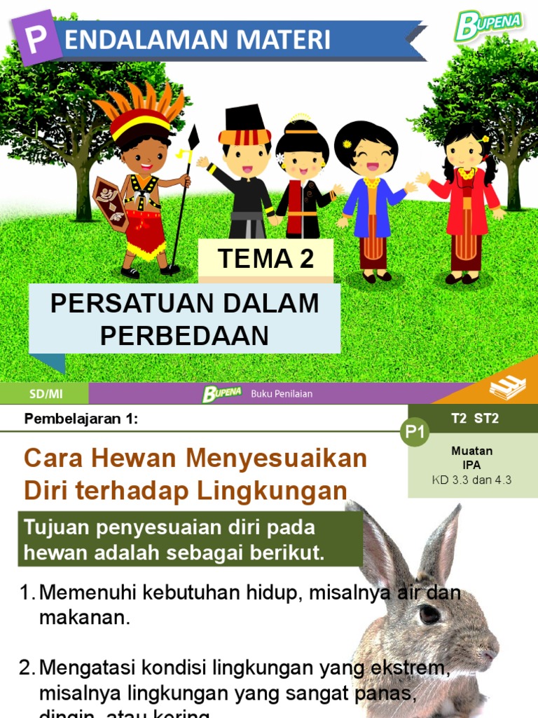 Bupena 6a Tema 2 Subtema 2 Ipa | PDF