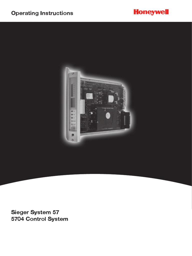 Manual Eng Honeywell System 5704 23 MB | PDF | Relay | Power Supply