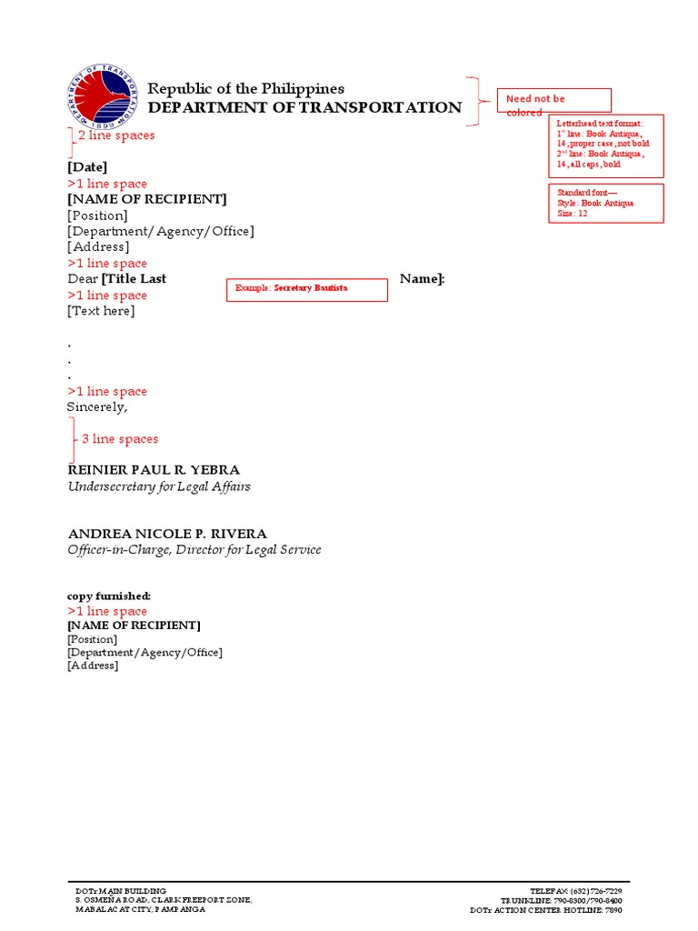 Letter Template | PDF