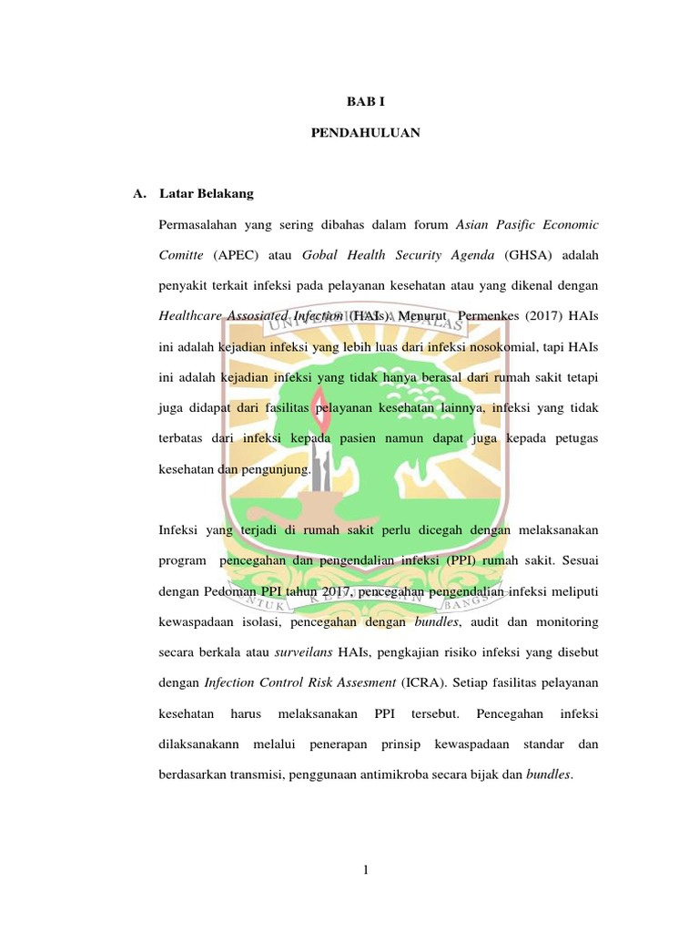 Bundle HAIs | PDF | Kesehatan Holistik