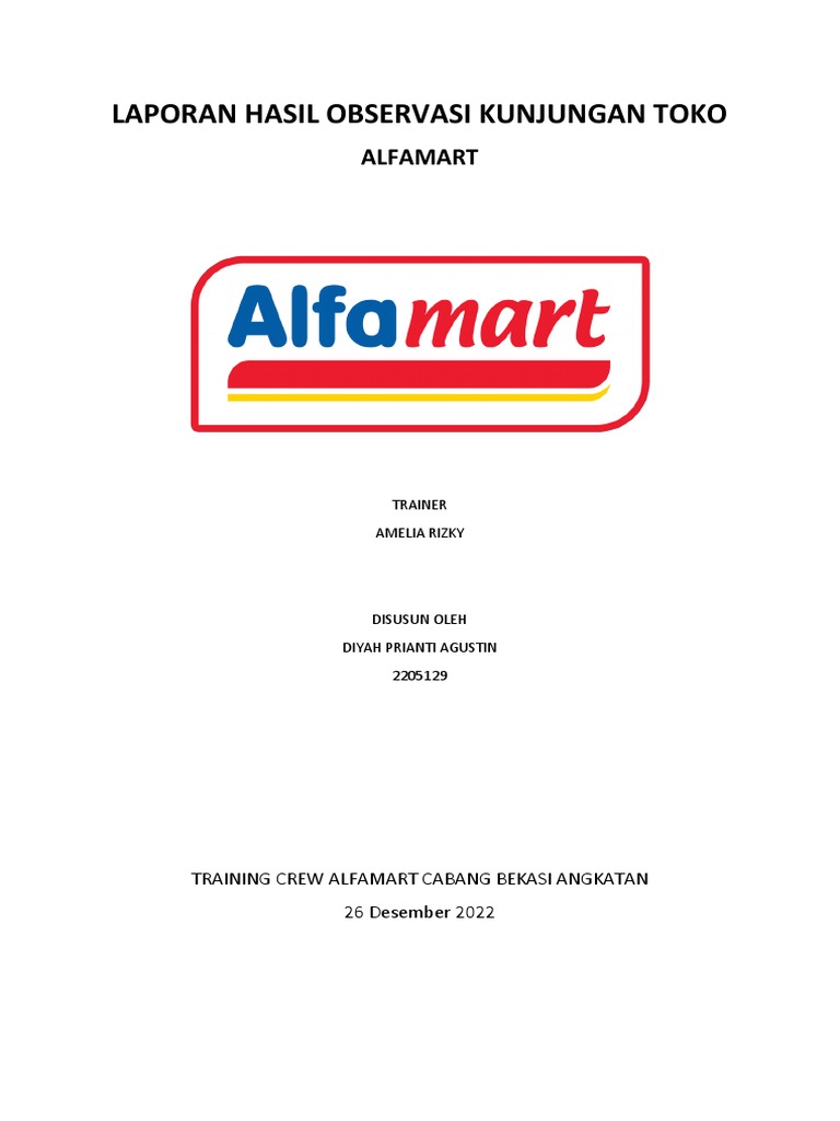 Laporan Hasil Observasi - Diyah Prianti Agustin | PDF