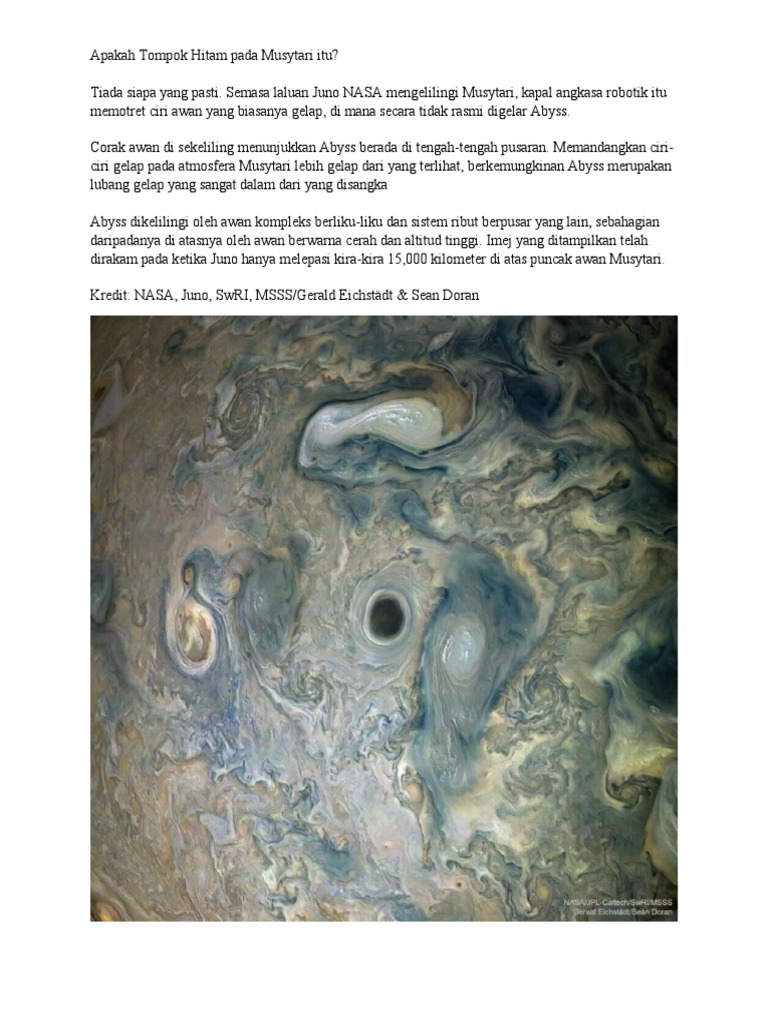 Apakah Tompok Hitam Pada Musytari Itu | PDF | Ilmu Sosial | Dewasa Muda