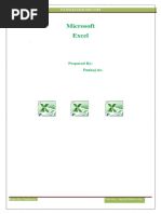 Advance Excel Course Notes Complete | PDF | Microsoft Excel | Keyboard ...