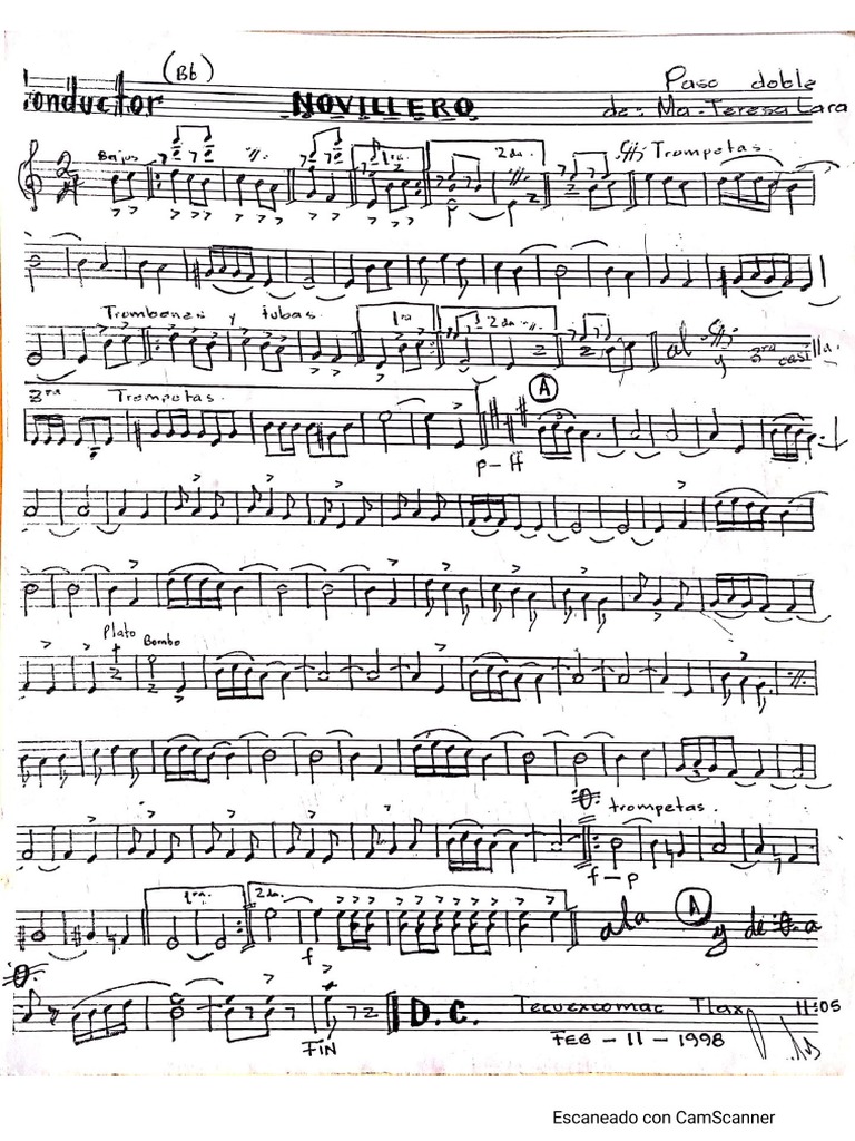 Novillero Paso Doble | PDF