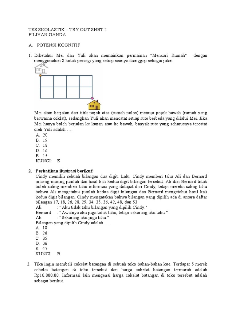 Soal SNBT Edit | PDF